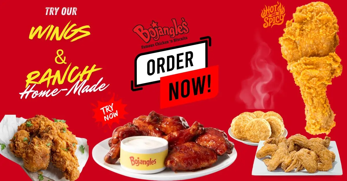 Bojangles Wings Menu 2026 | Prices, Specials & More
